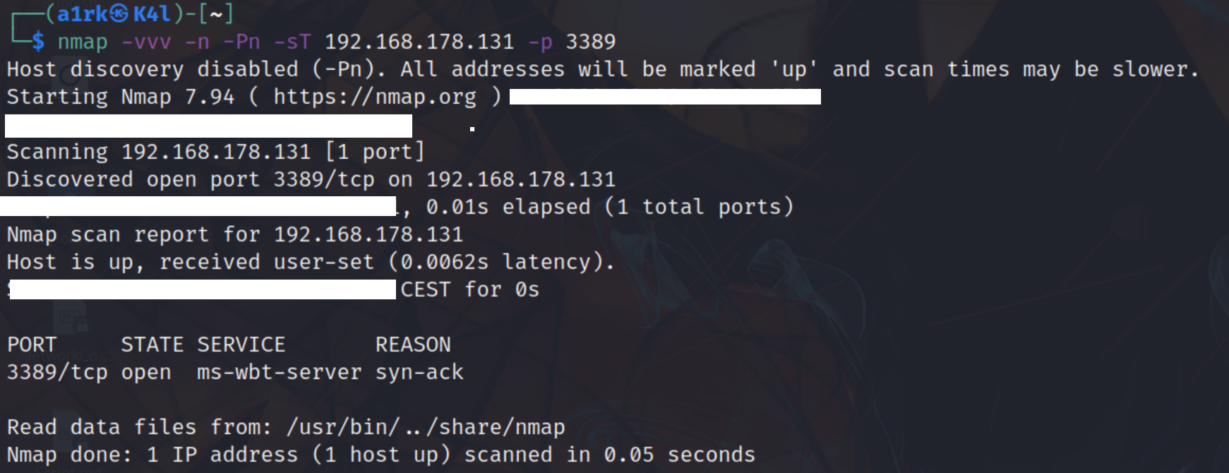 RDP Attack – Th3H4ckingQu3st